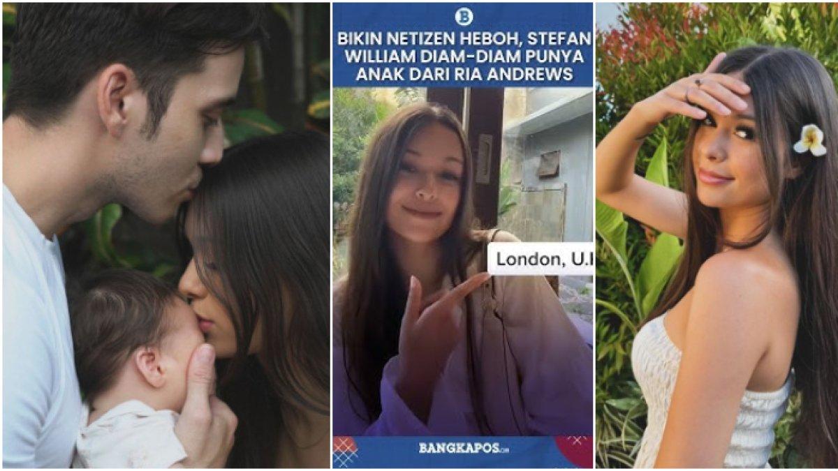 7 Potret Ria Andrews Istri Stefan William Tampil Cantik dengan Body Goals, Mama Muda Rasa ABG ...