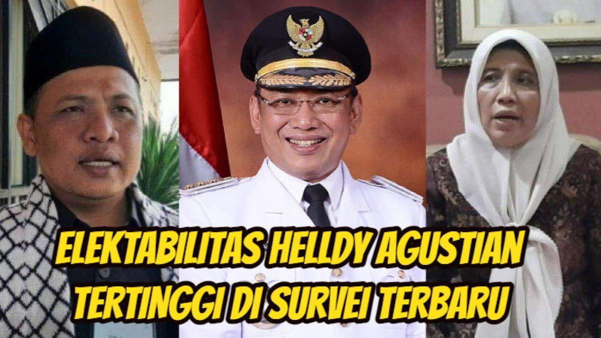 Survei Elektabilitas Calon Wali Kota Cilegon, Isro Miraj dan Sanuji Kesulitan Lawan Helldy ...