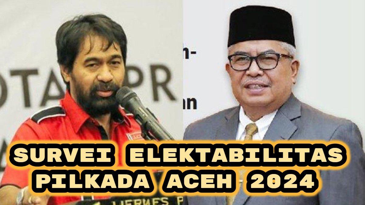 Survei Pilkada Aceh 2024, Bustami Hamzah vs Muzakir Manaf, Terjawab Elektabilitas Terkuat ...