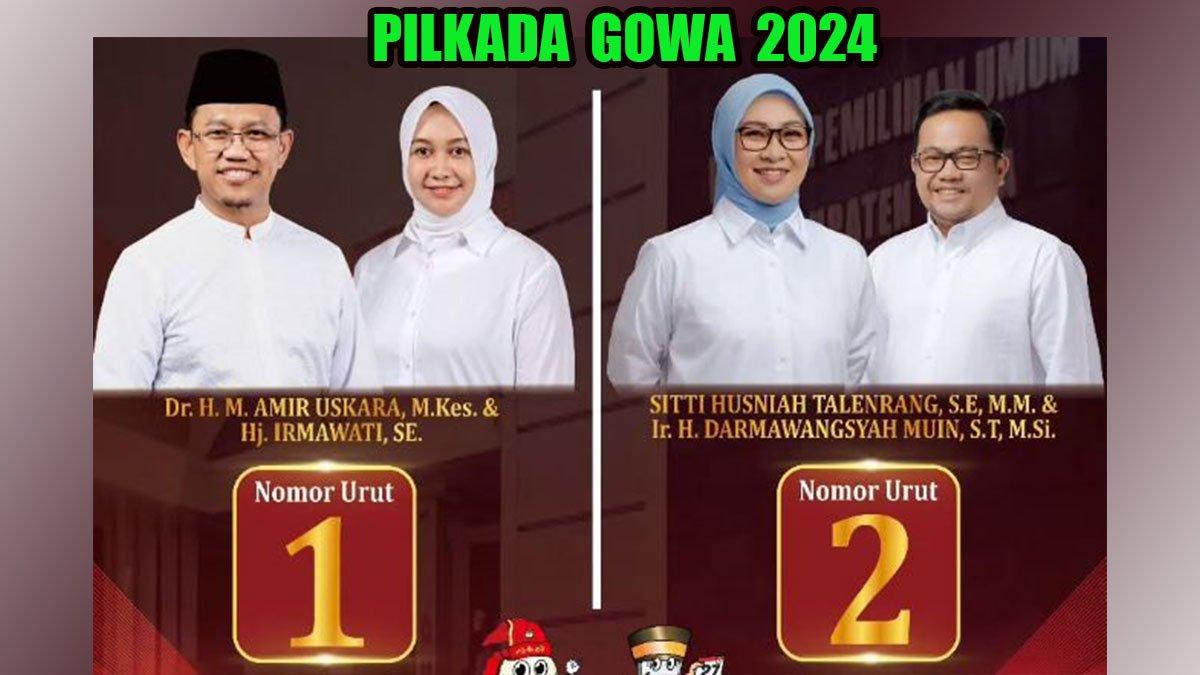 Survei Pilkada Gowa 2024, Husniah-Darmawangsyah vs Amir-Irmawati, Terjawab Elektabilitas Terkuat ...