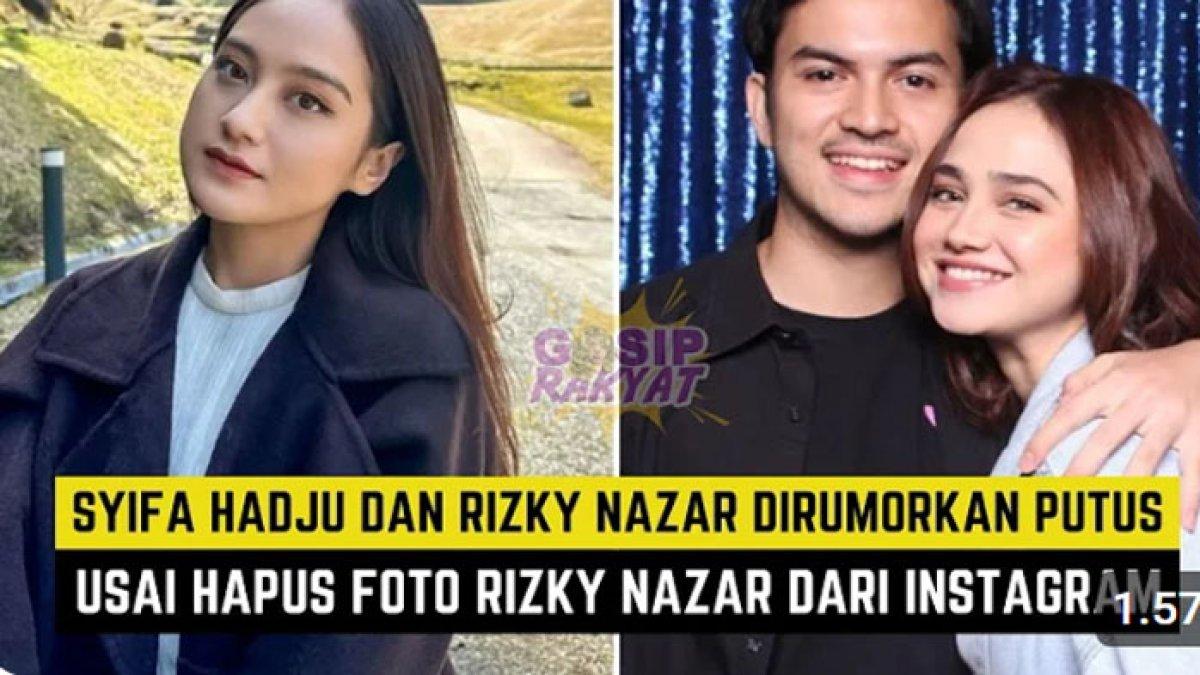 Rizky Nazar & Syifa Hadju Diduga Putus Karena Orang Ke-3, Salshabilla Adriani Terseret, Ini ...