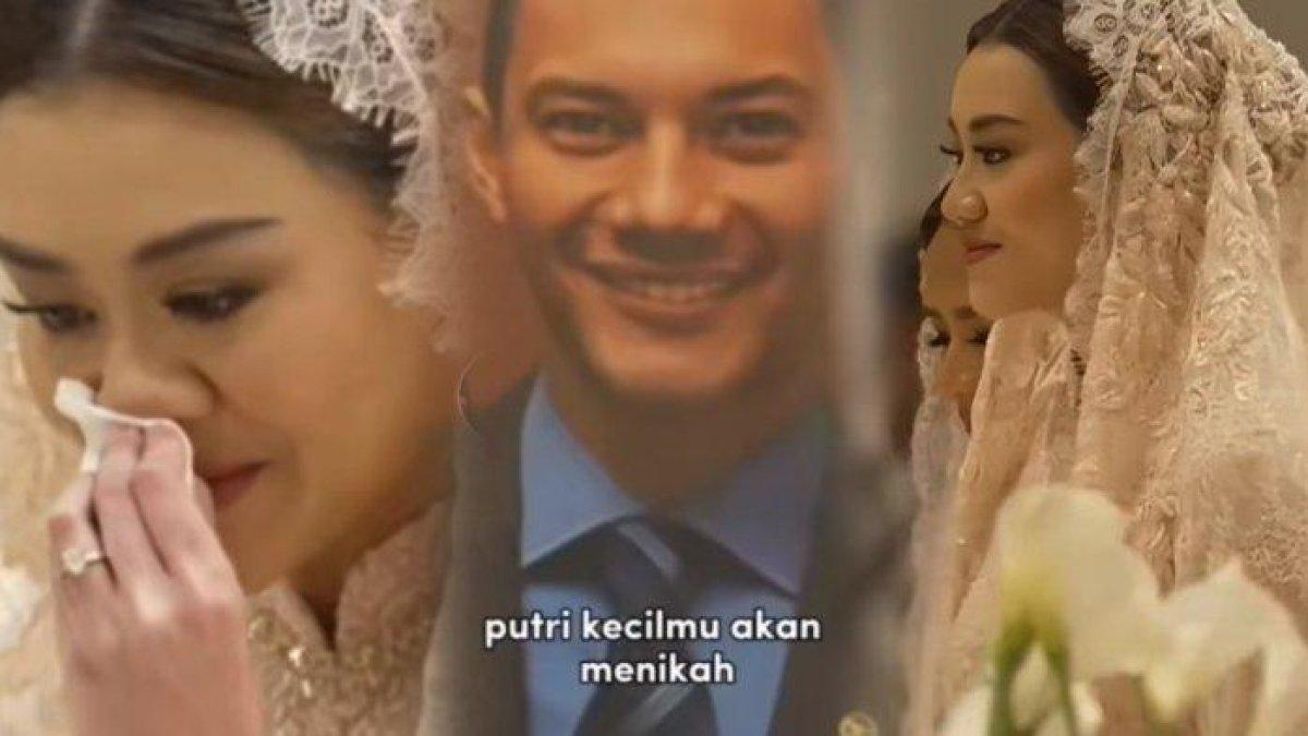 Tatap Foto Adjie Massaid, Aaliyah Minta Restu Nikah ke Mendiang Ayah, Reza Artamevia Ikut Nangis ...