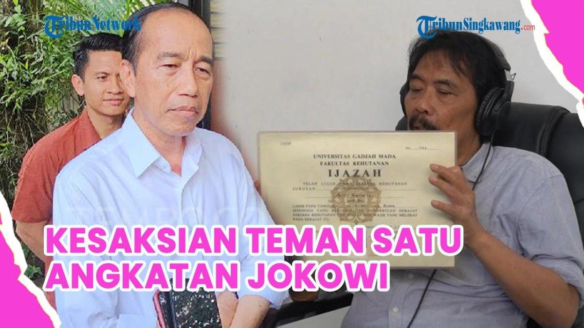 Adakah Foto Wisuda Jokowi Sebagai Bukti Kelulusannya dari UGM? Teman Seangkatan Ungkap Fakta Ini ...