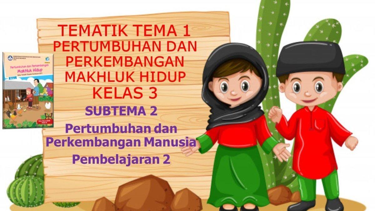 Soal & Kunci Jawaban Buku Tematik 1 Subtema 2 Kelas 3 SD Pembelajaran 2 Halaman 62 63 65 dan 66 ...