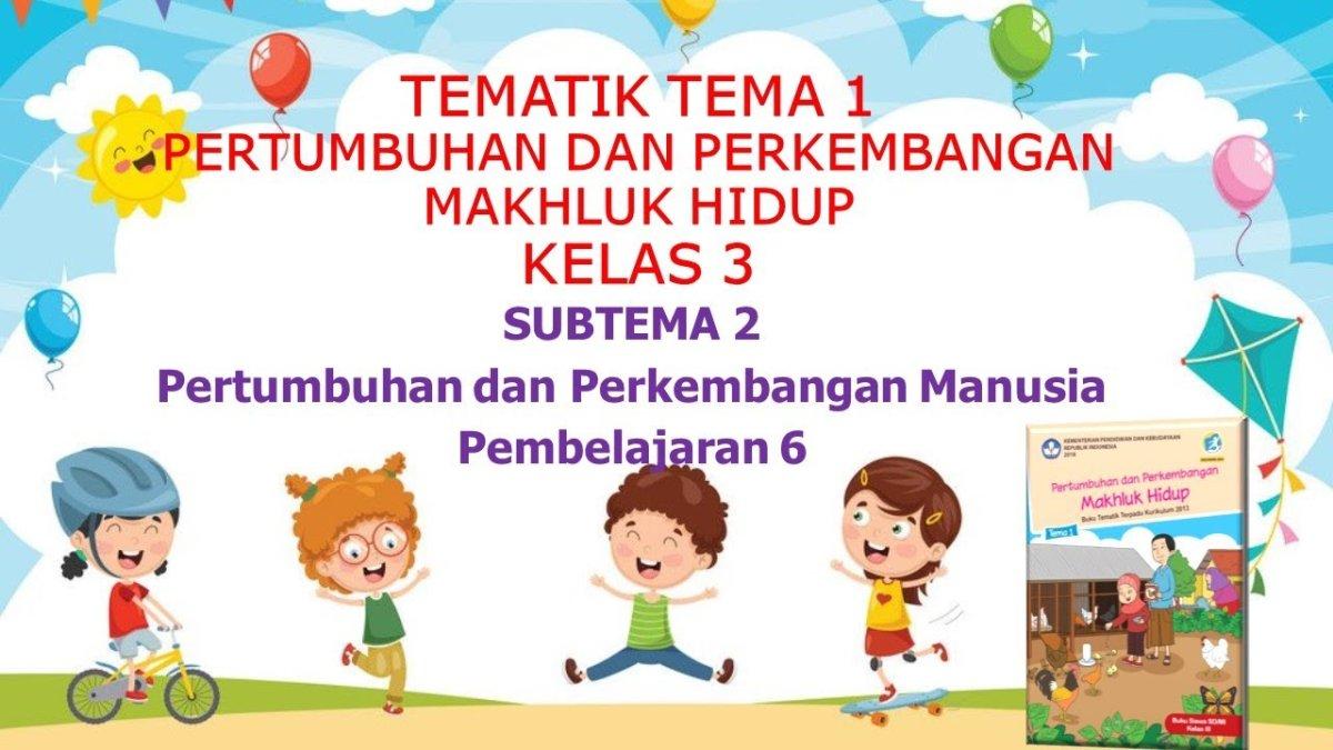 Soal & Kunci Jawaban Buku Tematik 1 Subtema 2 Kelas 3 SD Pembelajaran 6 Halaman 93 sampai 97 ...