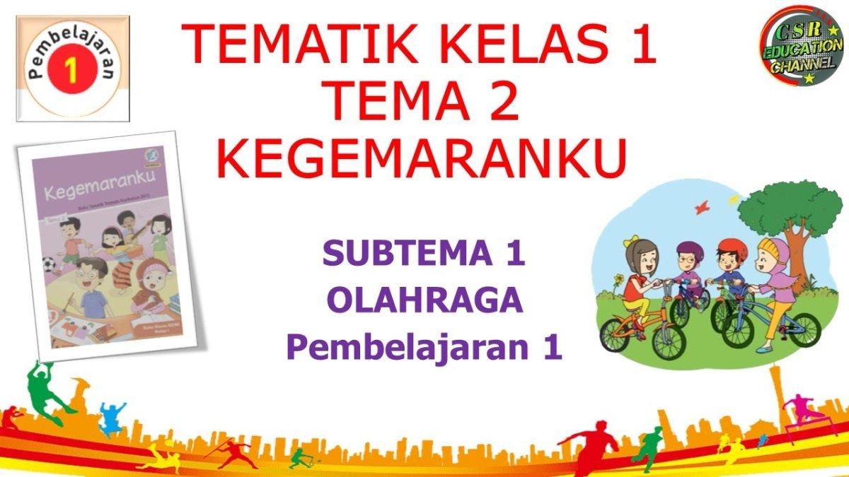 Soal & Kunci Jawaban Tematik 2 Subtema 1 Kelas 1 SD Pembelajaran 1 Halaman 4 6 8 9 10 11 dan 12 ...