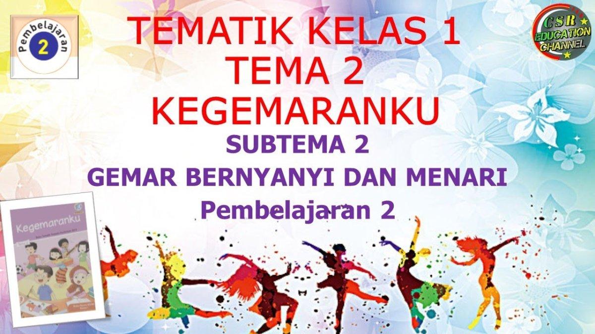 Soal & Kunci Jawaban Tematik 2 Subtema 2 Kelas 1 SD Pembelajaran 3 Halaman 71 72 74 77 78 79 80 ...