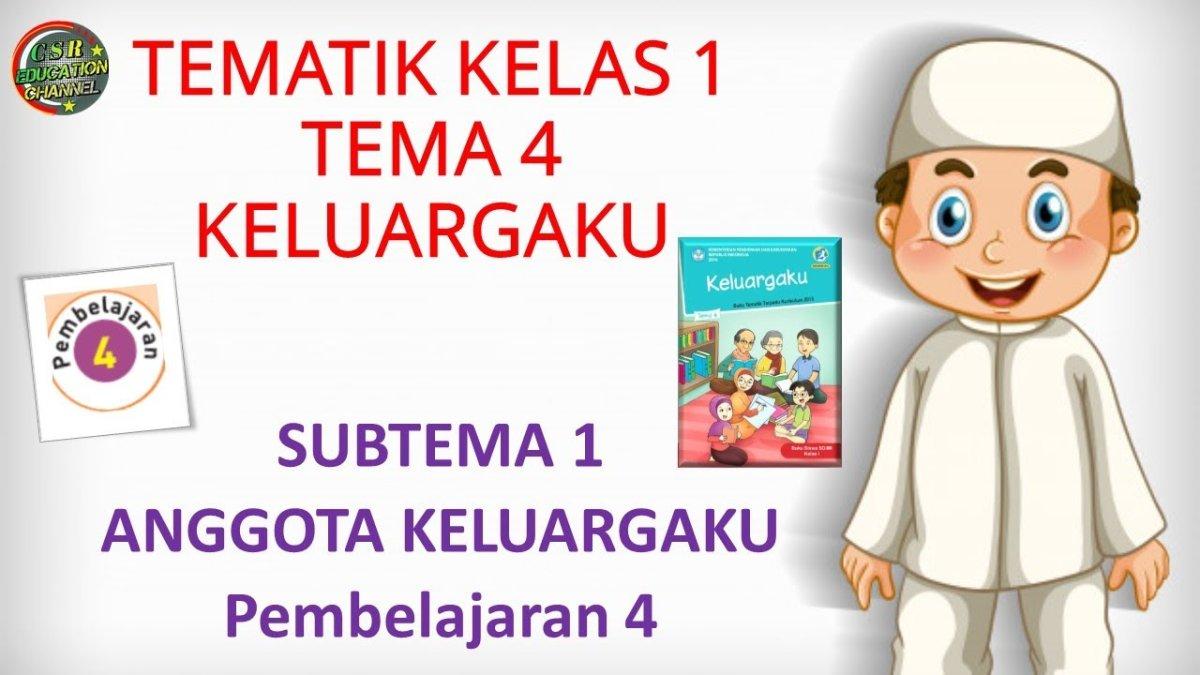 Soal & Kunci Jawaban Tematik 4 Subtema 1 Kelas 1 SD Pembelajaran 4 Halaman 26 27 dan 28 ...