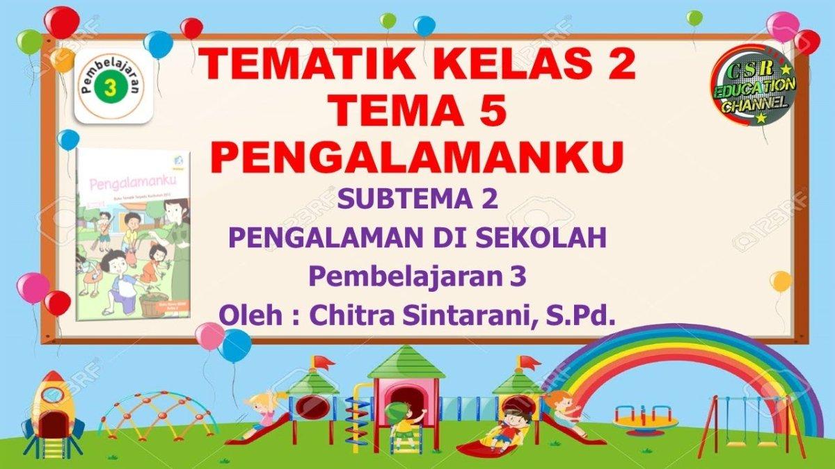 Soal & Kunci Jawaban Tematik 5 Subtema 2 Kelas 2 SD Pembelajaran 3 Halaman 83 84 85 86 88 89 ...