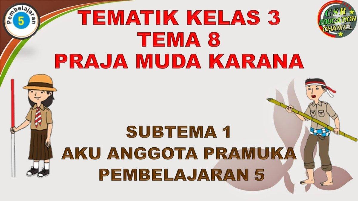 Soal & Kunci Jawaban Tematik 8 Subtema 1 Kelas 3 SD Pembelajaran 5 Halaman 35 36 38 39 40 41 dan ...