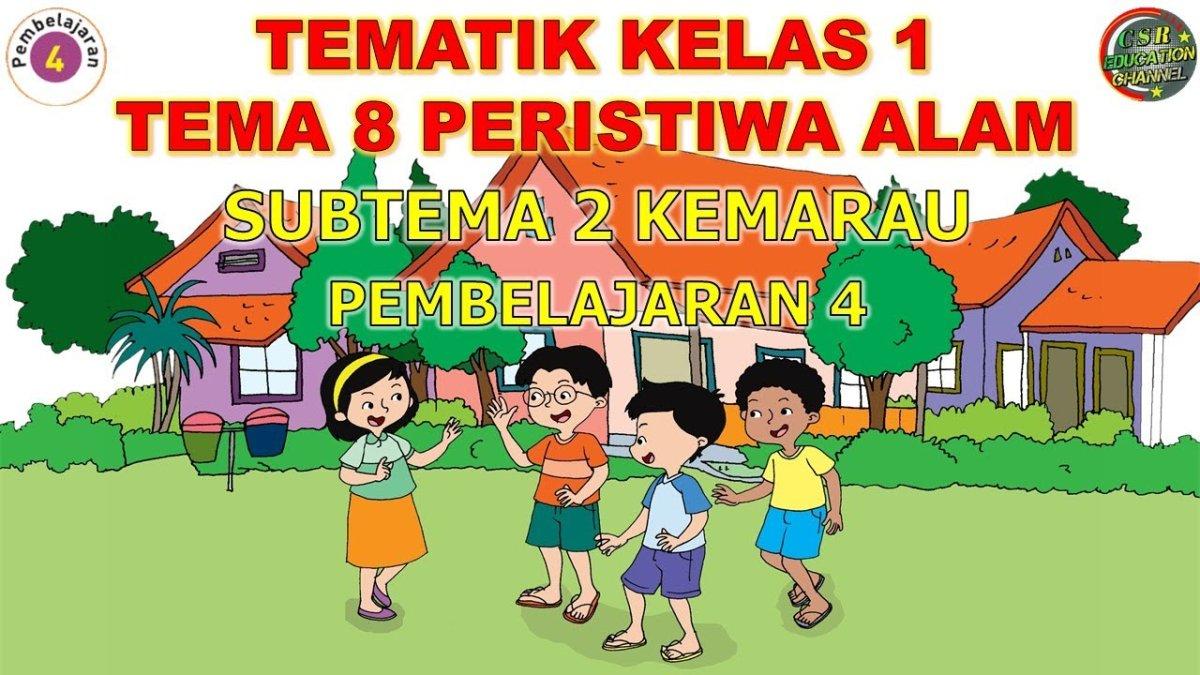 Soal & Kunci Jawaban Tematik 8 Subtema 2 Kelas 1 SD Pembelajaran 4 Halaman 82 84 dan 85 ...
