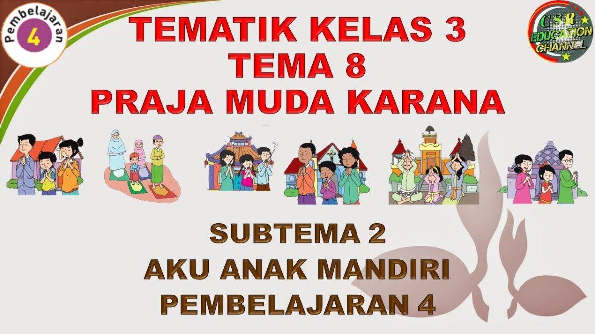 Soal & Kunci Jawaban Tematik 8 Subtema 2 Kelas 3 SD Pembelajaran 4 Halaman 83 84 85 86 87 88 89 ...