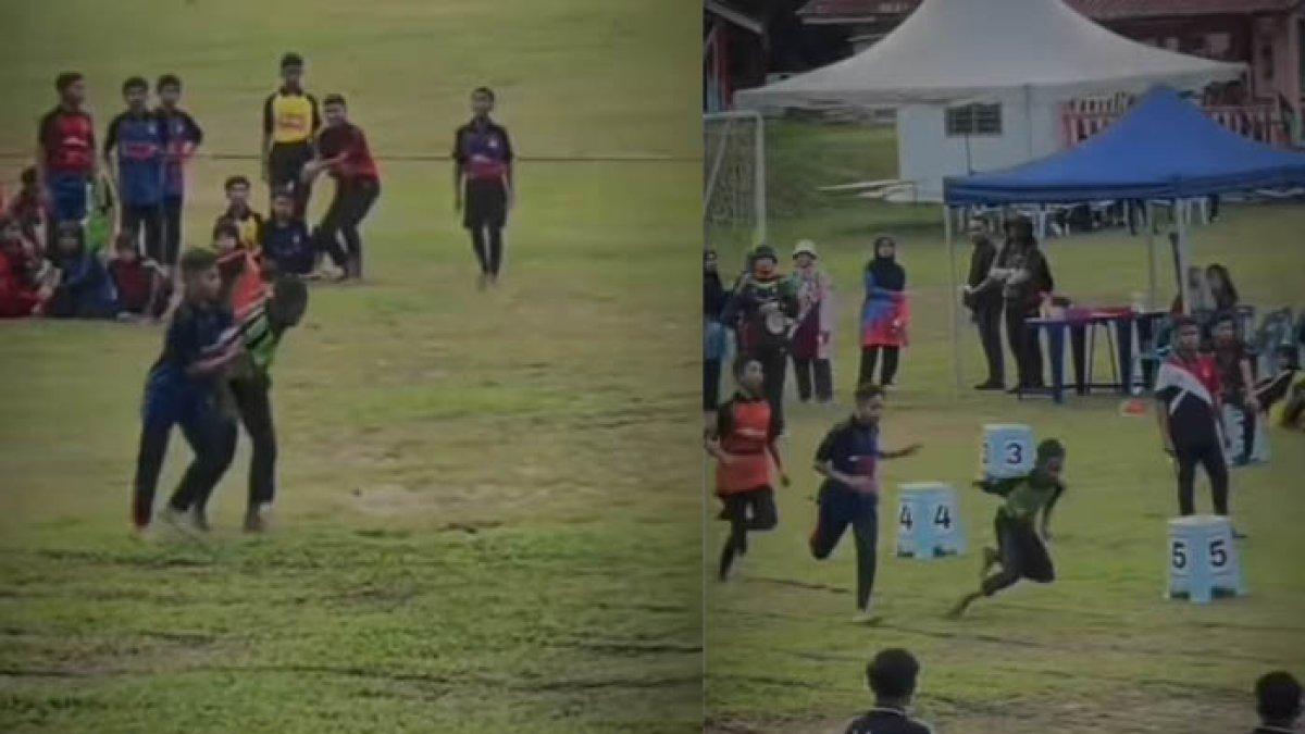 TAK Tega Lihat Lawannya Jatuh, ABG Ini Rela Kalah saat Ikut Lomba Lari ...