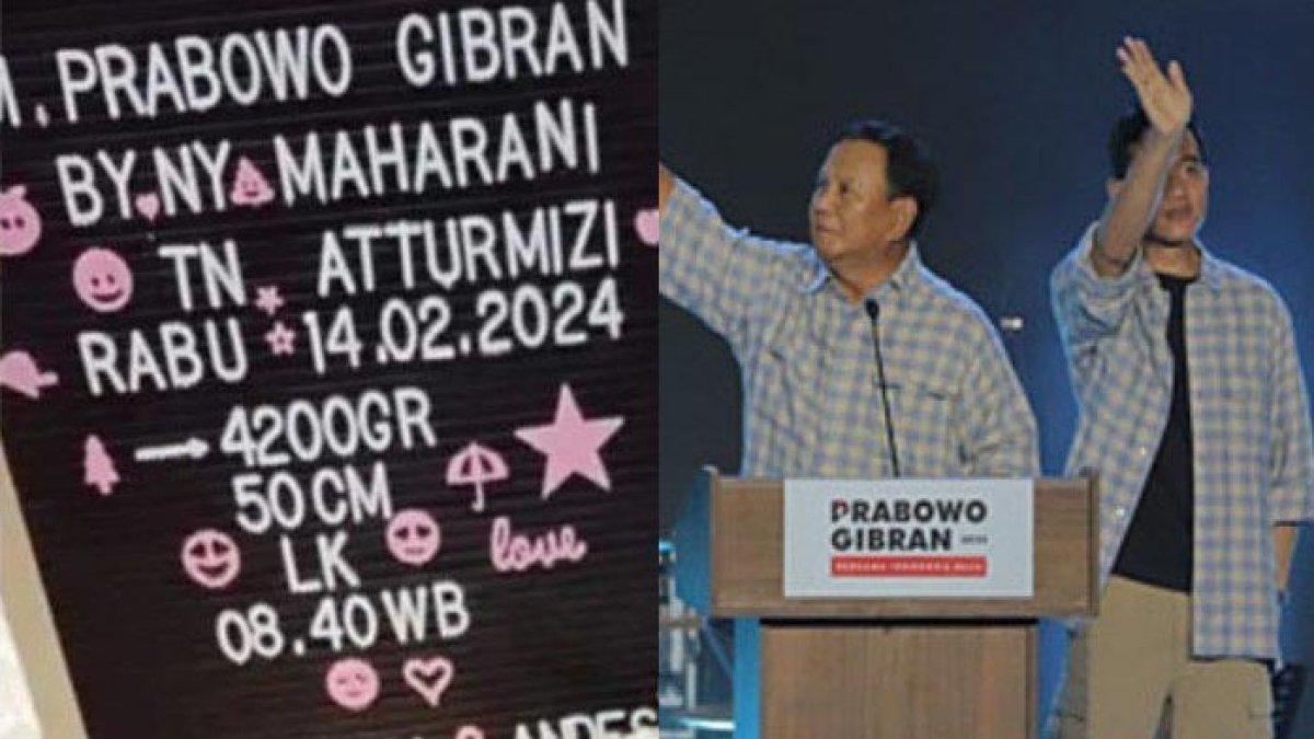 Lahir saat Pemilu 14 Februari 2024, Bayi Ini Diberi Nama Unik 'M ...