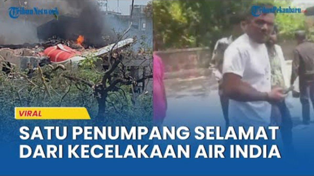 Sosok & Profil Vishwash Kumar Ramesh, Penumpang Air India yang Selamat ...