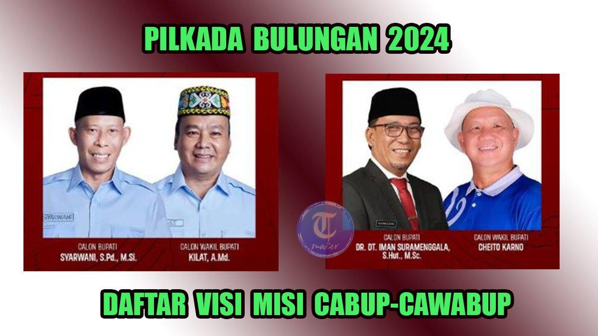 Amati Visi dan Misi 2 Paslon di Pilkada Bulungan 2024, Persaingan Iman ...