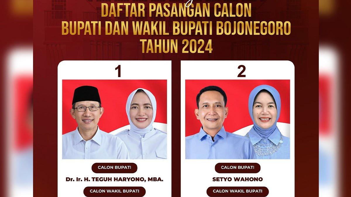 Survei Pilkada Bojonegoro 2024, Setyo Wahono-Nurul Azizah Makin Jauhi Teguh Haryono-Farida ...