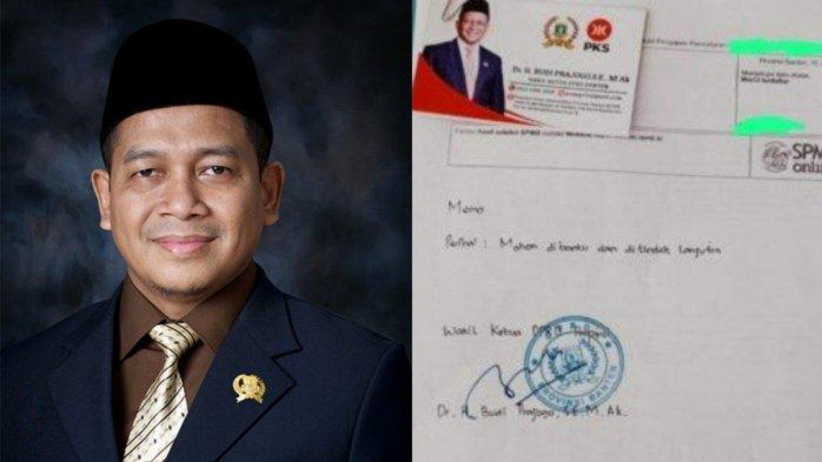 Sepak Terjang Budi Prajogo Wakil Ketua DPRD Banten yang Titip Siswa di ...