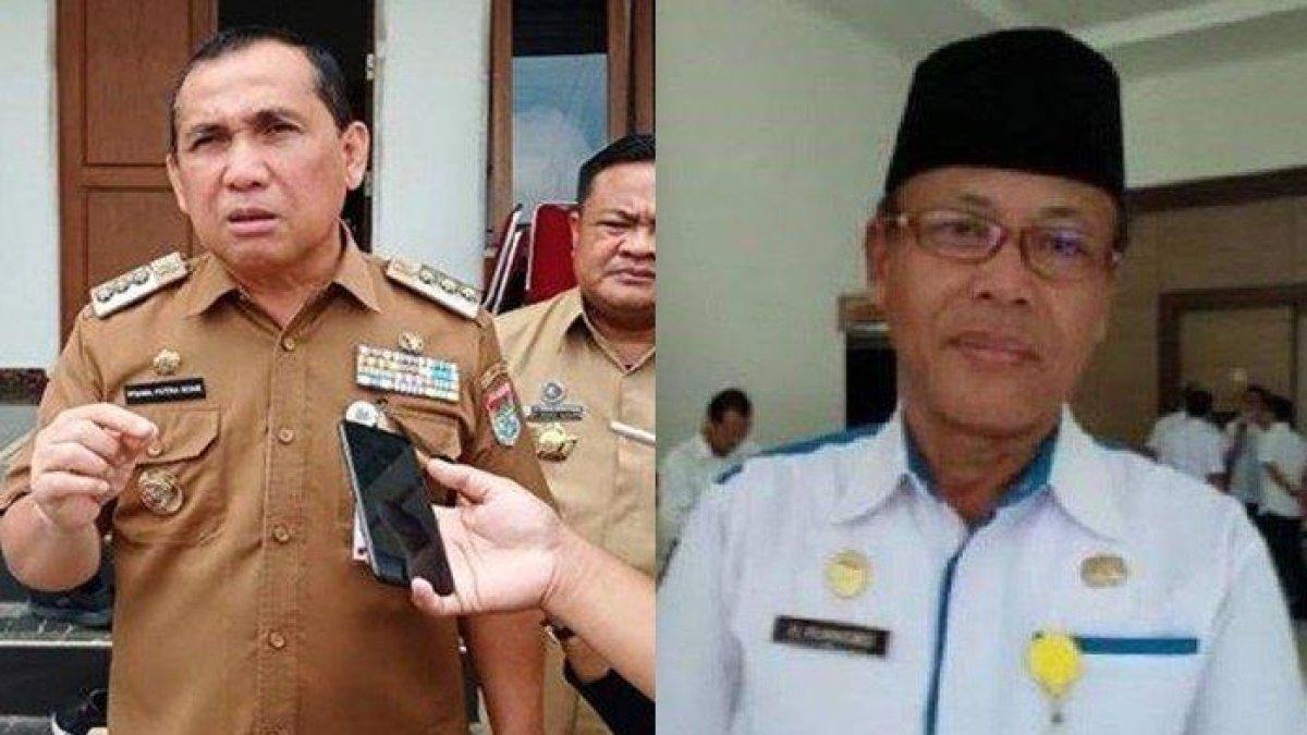 NEKAT Terobos Jalan Cor Basah, Purnomo Kadispora Lubuklinggau Kena ... NEKAT Terobos Jalan Cor Basah, Purnomo Kadispora Lubuklinggau Kena ...