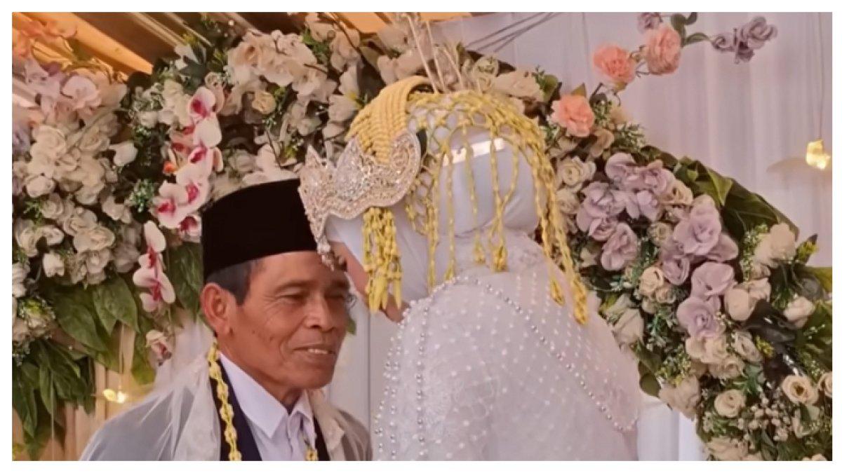 Viral Kakek 70 Tahun di Jawa Barat Nikahi Gadis 20 Tahun, Beri Mahar Seekor Kerbau ...