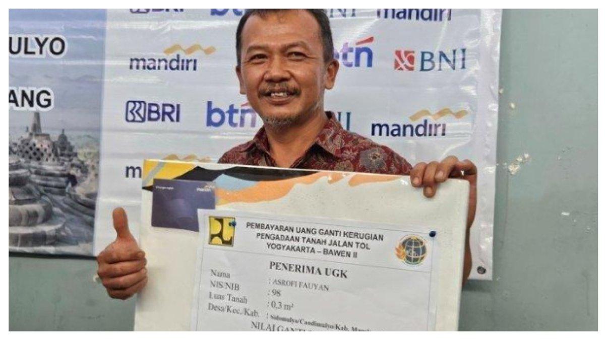 Kecewa! Asrofi Hanya Dapat Ganti Rugi Rp232.144 untuk Jalan Tol Jogja-Bawen, Padahal Dulu Rp600 ...