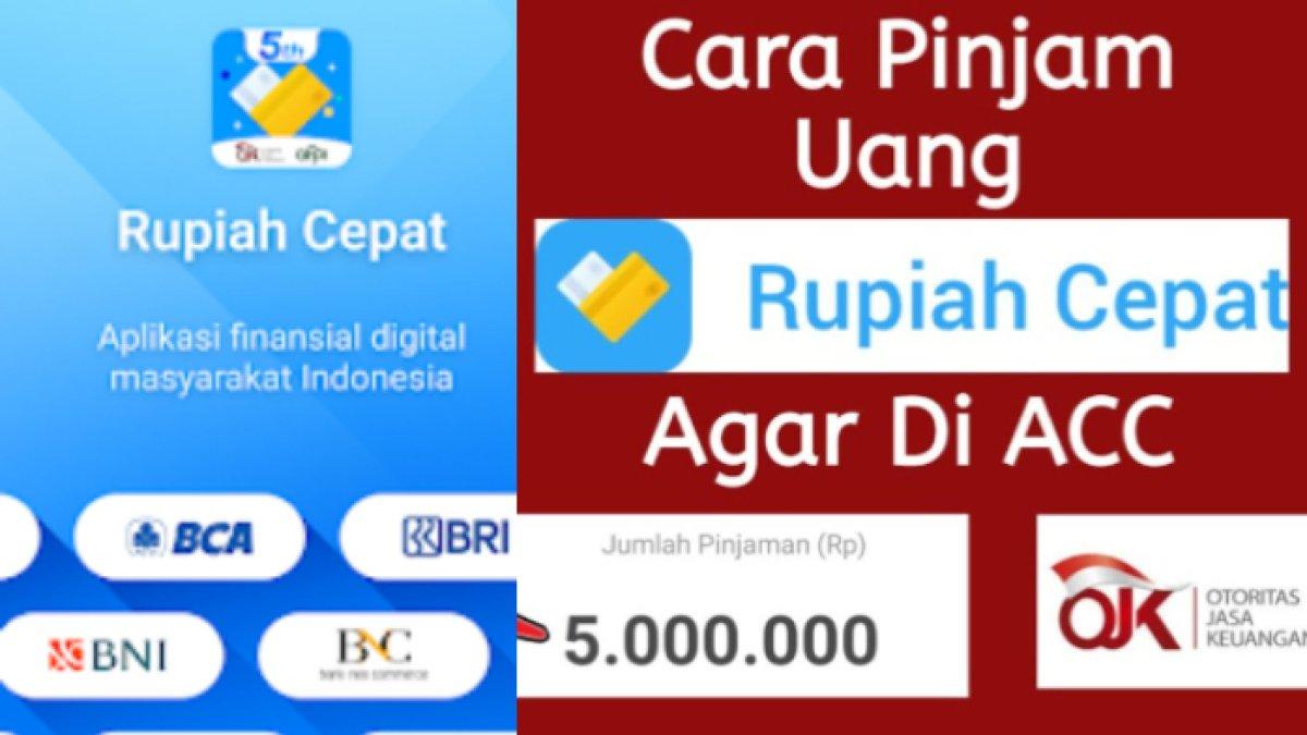 CARA PINJAM UANG via Aplikasi Rupiah Cepat, Tanpa Jaminan, Auto Cair ...
