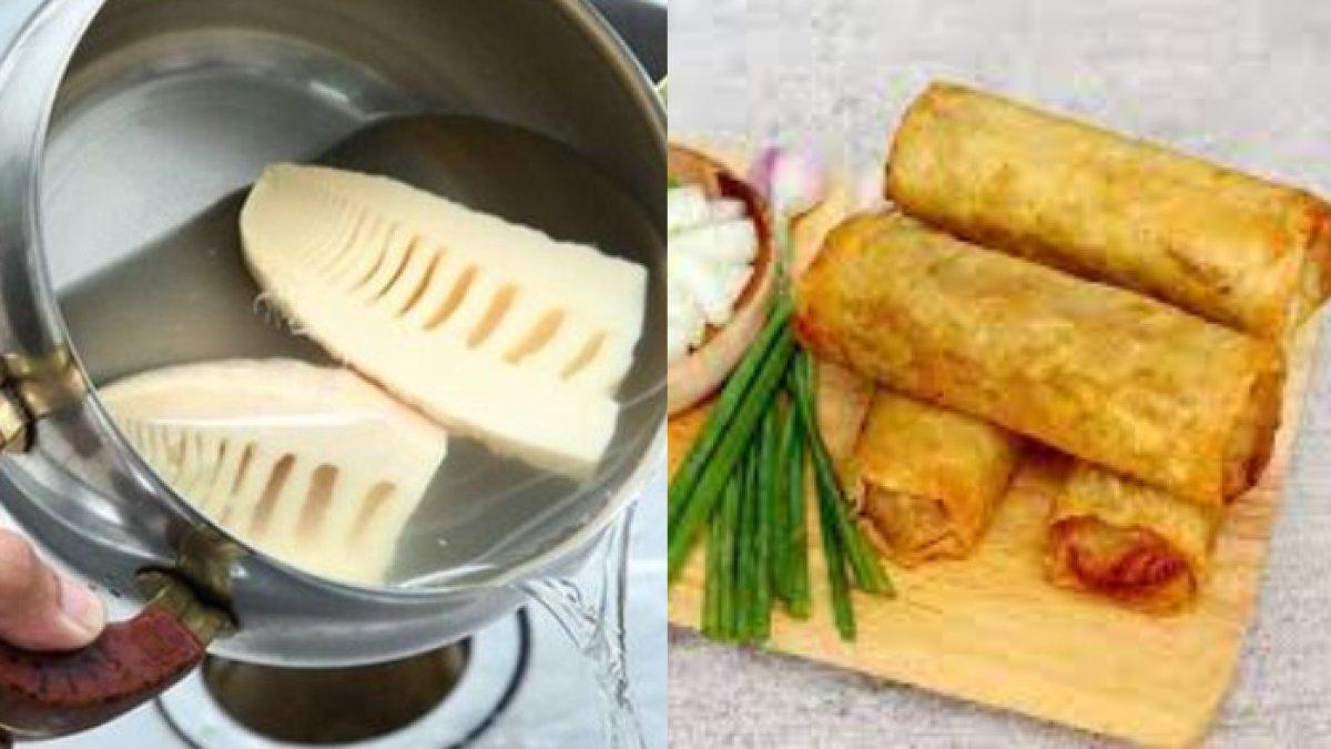 CARA MUDAH Memasak Rebung Biar Bebas Bau Pesing, Dijamin Rasanya Bak ...