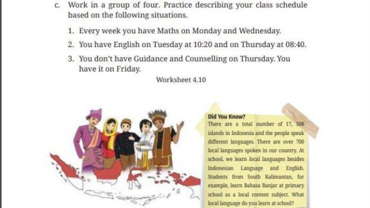 KUNCI JAWABAN Bahasa Inggris Kelas 7 SD Halaman 166 Kurikulum Merdeka ...