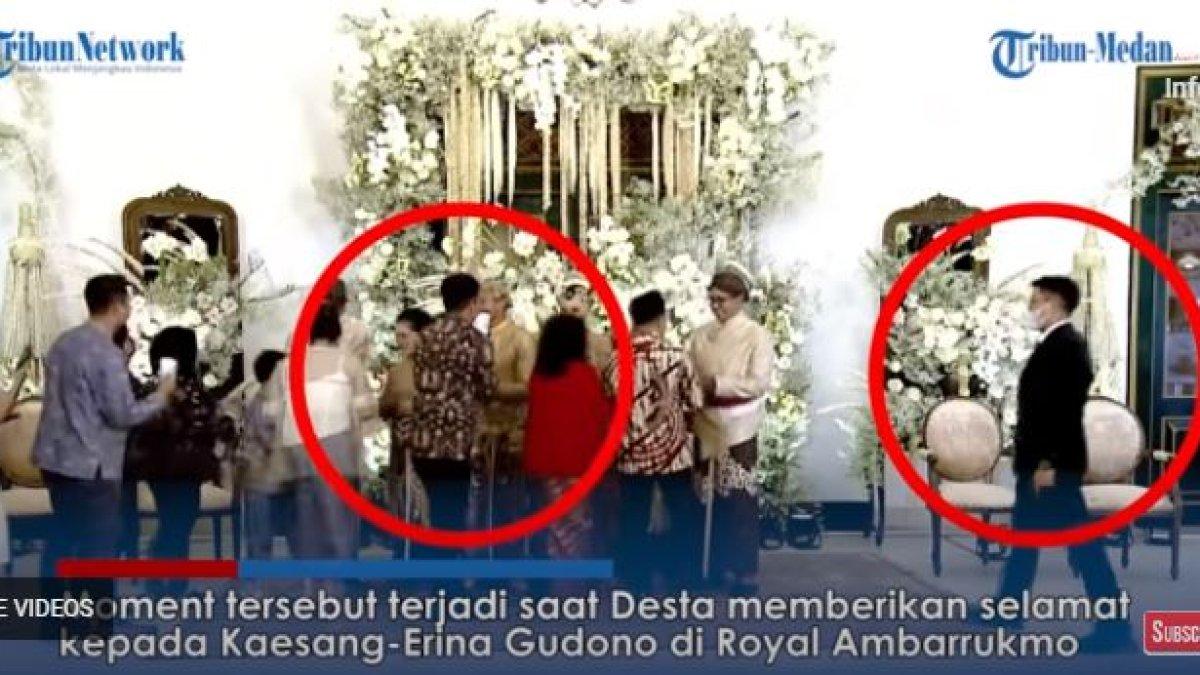 Tingkah Desta di Nikahan Kaesang & Erina Gudono, Tinju Perut, Crop Foto hingga Sulit Bedakan ...