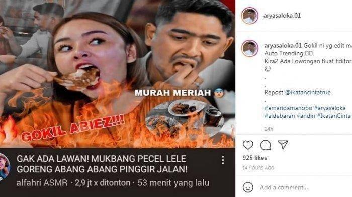 Tak Jaga Imej di Depan Arya Saloka, Amanda Manopo Nambah Saat Makan ...