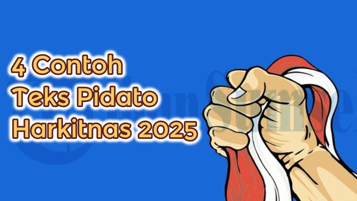 4 Contoh Teks Pidato Harkitnas 2025 Penuh Semangat, Tema Kebangkitan Kedua Menuju Indonesia Emas ...
