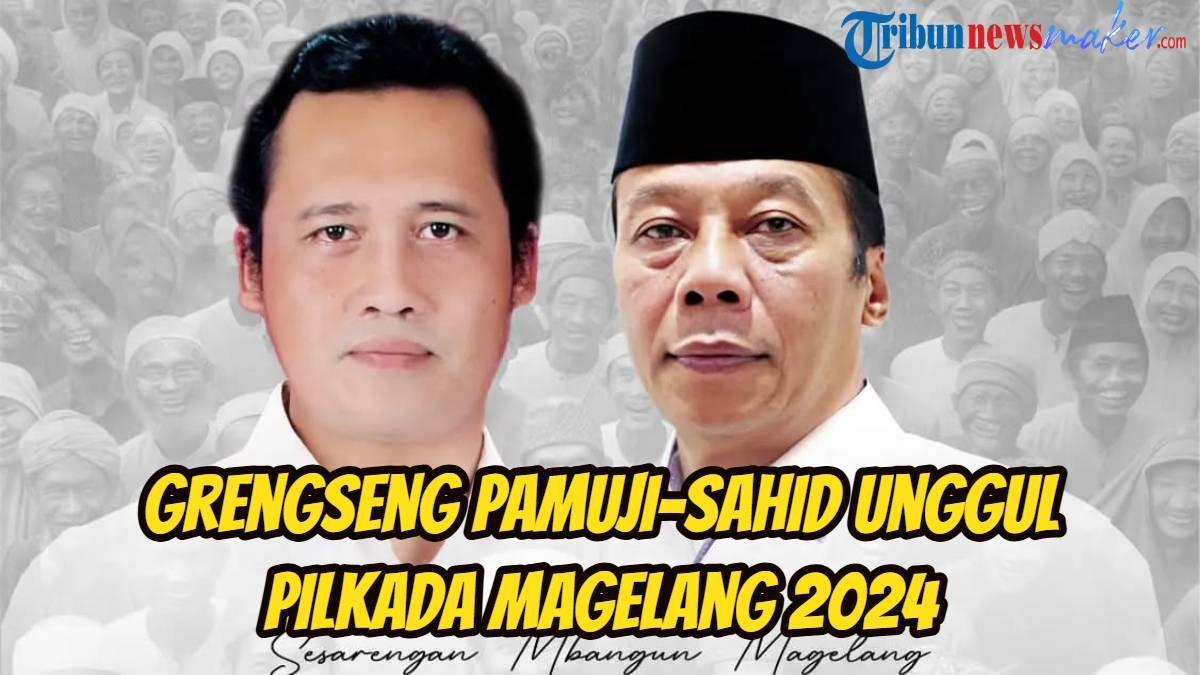 Hasil Real Count Pilkada Magelang 2024, Paslon Grengseng Pamuji-Sahid ...