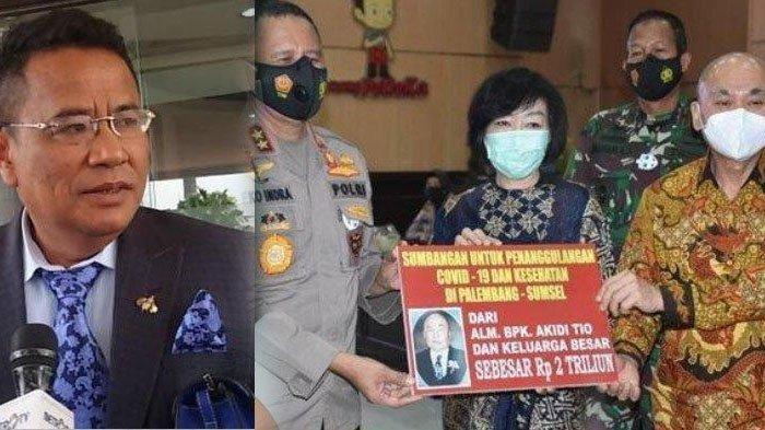 VIRAL Akidi Tio Sumbang Rp 2 Triliun Tangani Covid-19, Hotman Paris ...
