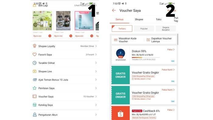Cara Mencari Voucher Shopee Agar Dapat Potongan Saat Check Out Barang ...
