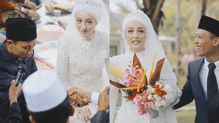 Beri Mas Kawin Cobek Batu dan Cerek, Indra Budiman Pria Asal Lombok Sukses Nikahi Bule Perancis ...