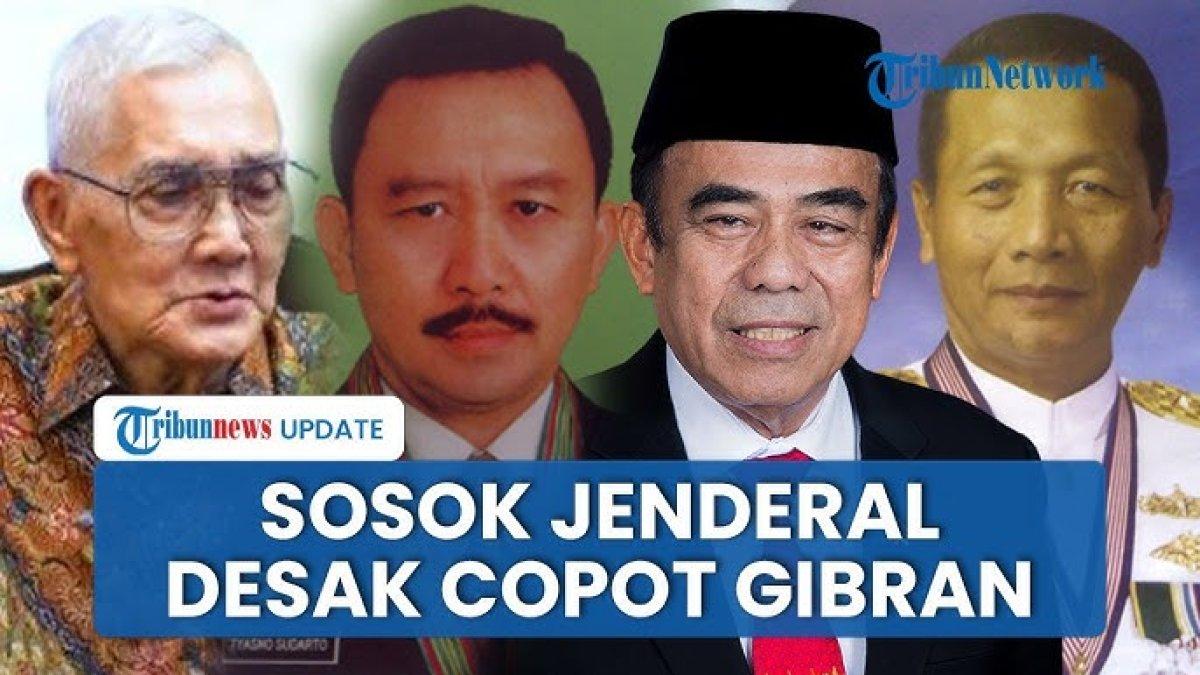 Sosok & Profil 5 Pensiunan Jenderal Teken Surat Desakan Pemecatan Wapres Gibran, Ada Mantan ...