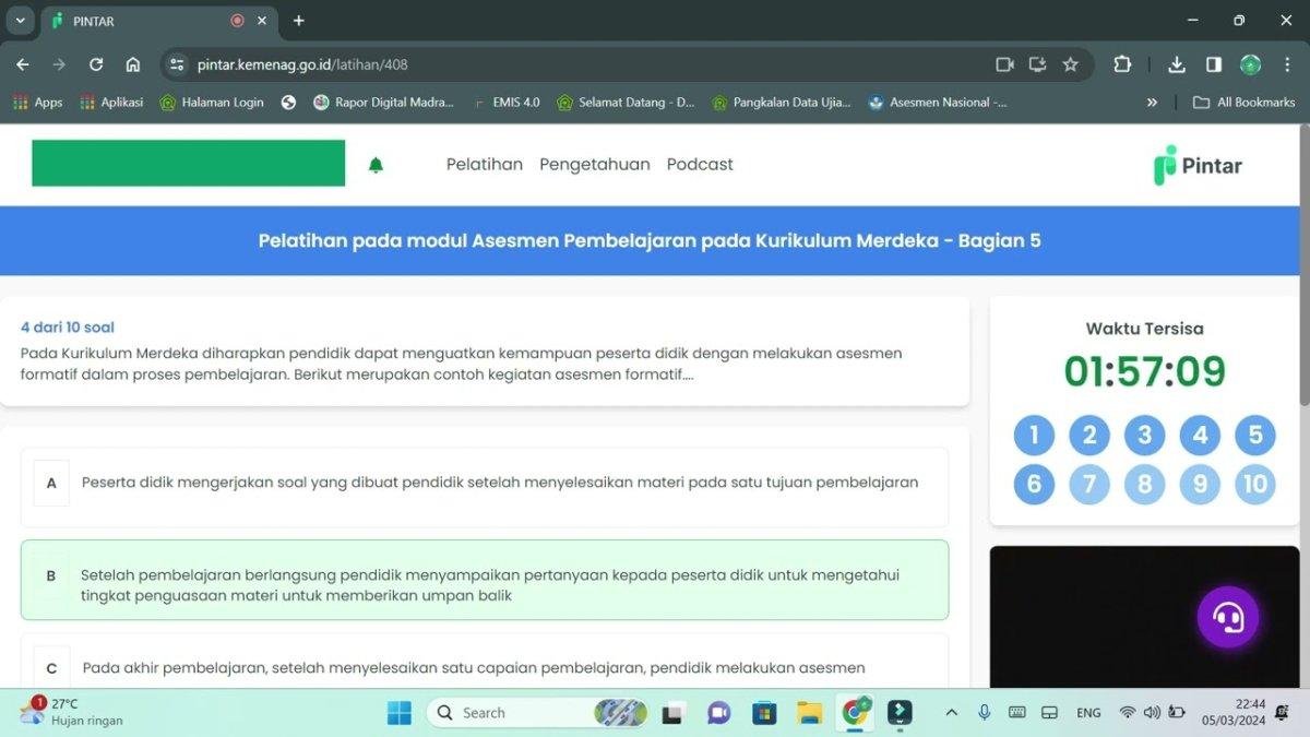 Apa Contoh Kegiatan Asesmen Formatif Kurikulum Merdeka? Jawaban Modul 4.17 Asesmen Pembelajaran ...