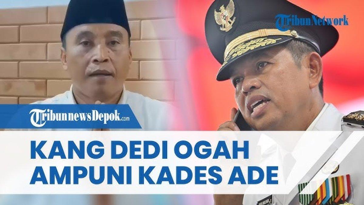 Dedi Mulyadi Murka Kades Klapanunggal Minta THR Rp 165 Juta, Bupati Bogor Pasang Badan: Saya ...