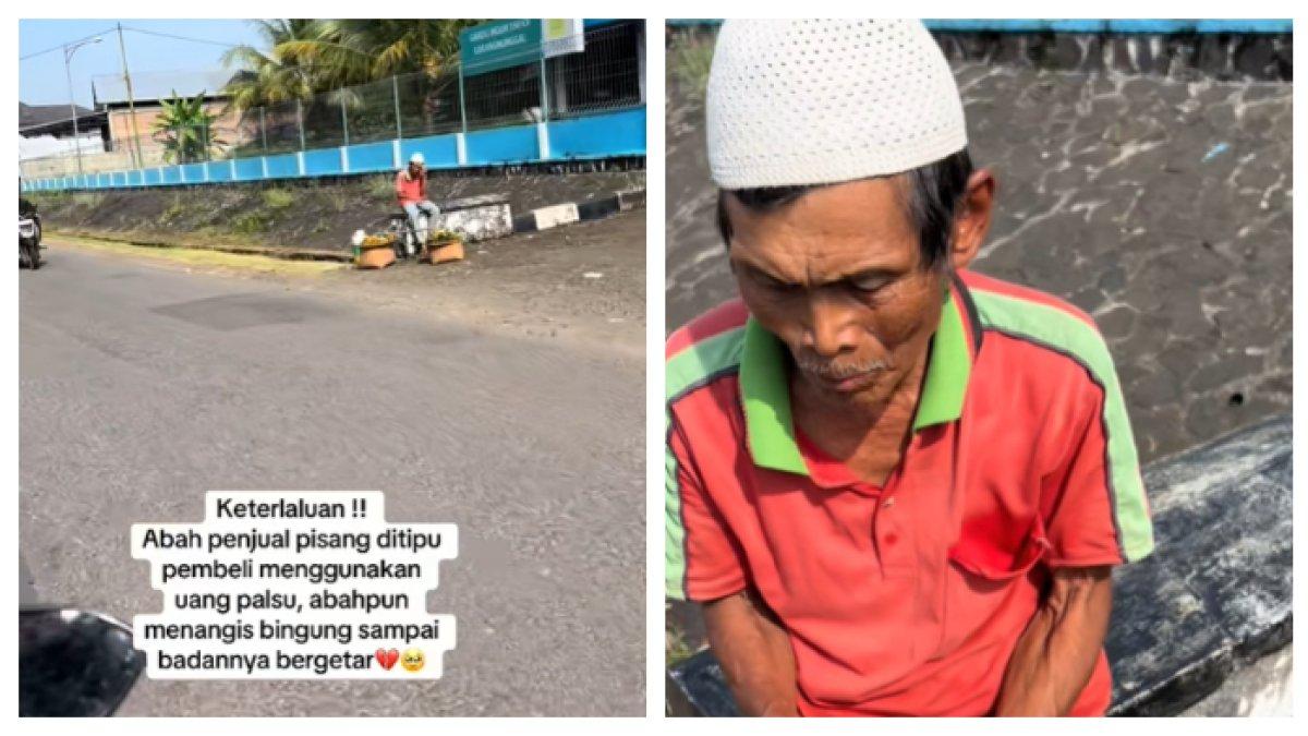 Kisah Haru Kakek Penjual Pisang Ditipu Pembeli, Dibayar dengan Uang ... Kisah Haru Kakek Penjual Pisang Ditipu Pembeli, Dibayar dengan Uang ...