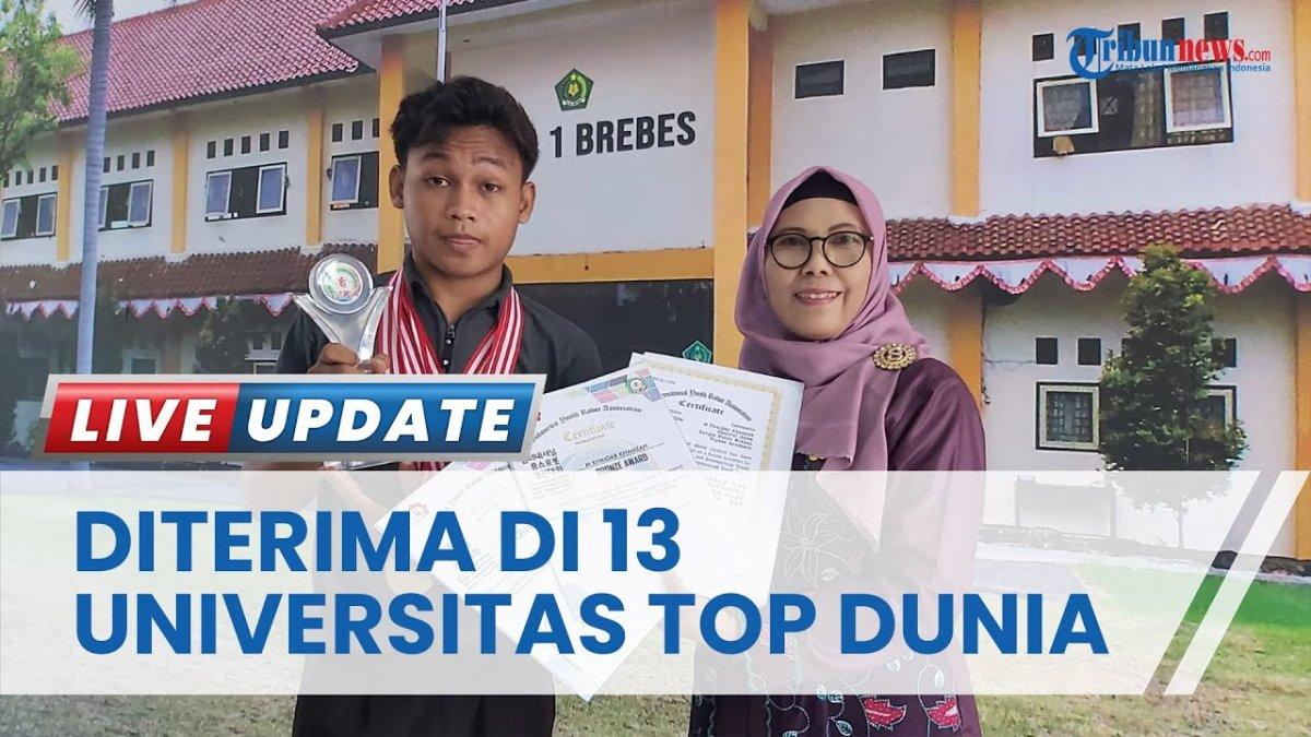 SEMPAT Diremehkan, Khaidar Anak Petani di Brebes Diterima 12 Kampus Bergengsi Luar Negeri ...