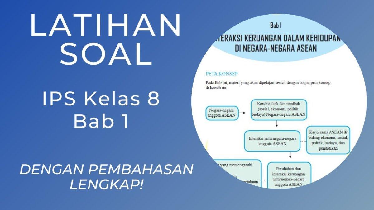 Soal & Kunci Jawaban Kisi-Kisi PAS/UAS Mapel IPS Semester 1 Kelas 8 SMP/MTs, Kurikulum Merdeka ...