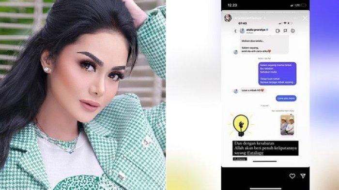 Beber Isi Chat Atalia, Krisdayanti Kagum Ketegaran Istri Ridwan Kamil ...