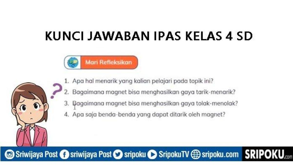 Kunci Jawaban IPAS Kelas 4 SD Halaman 77: Bagaimana Magnet Bisa Menghasilkan Gaya Tolak-menolak ...