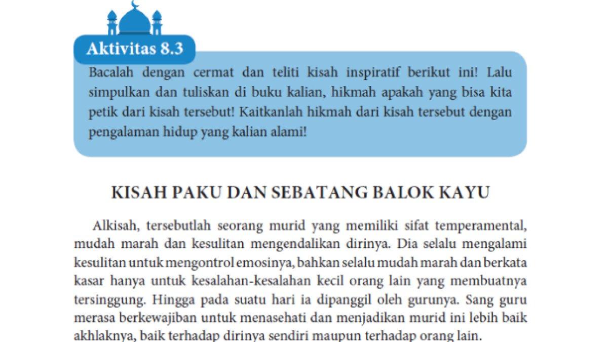 Kunci Jawaban PAI Kelas 10 Hal 206-208 Kurikulum Merdeka: Hikmah Kisah ...