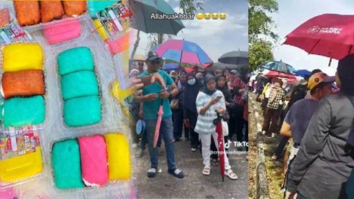 MAKANAN VIRAL Ini Buat Heboh di Malaysia, Warga Rela Antri 7 Jam Sampai ...