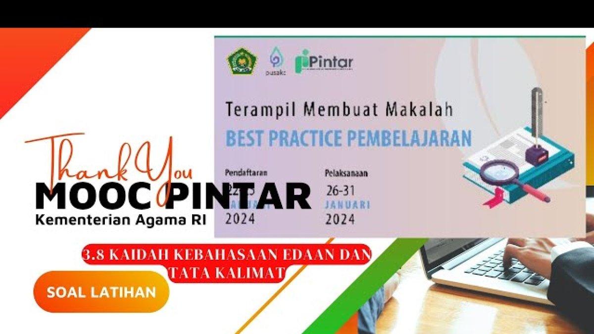 Bagaimana Kaidah Kebahasaan yang benar ? Jawaban Modul 3.8 Kaidah ...