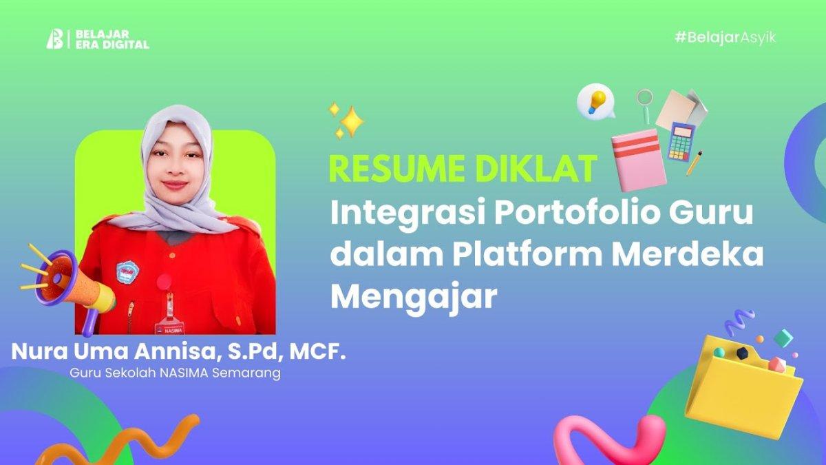 Apa Integrasi Portofolio Guru Dalam Platfrom Merdeka Mengajar? Jawaban ...