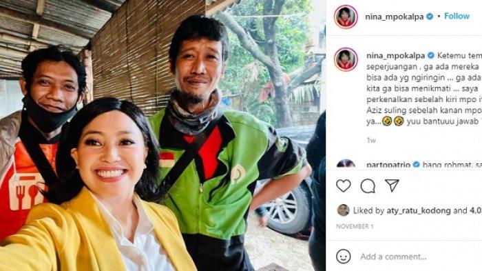 Mpok Alpa Sudah Jadi Artis Terkenal, Reaksinya saat Bertemu Teman Lama ...