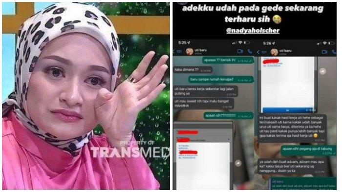 'Mau Nangis' Haru Nathalie Holscher, Adiknya TF Uang Rp 70 Juta: Buat ... 'Mau Nangis' Haru Nathalie Holscher, Adiknya TF Uang Rp 70 Juta: Buat ...