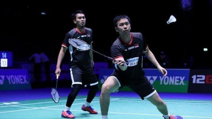 Kemenangan Telak Hendra Ahsan di laga Badminton Olimpiade Tokyo 2020 ...